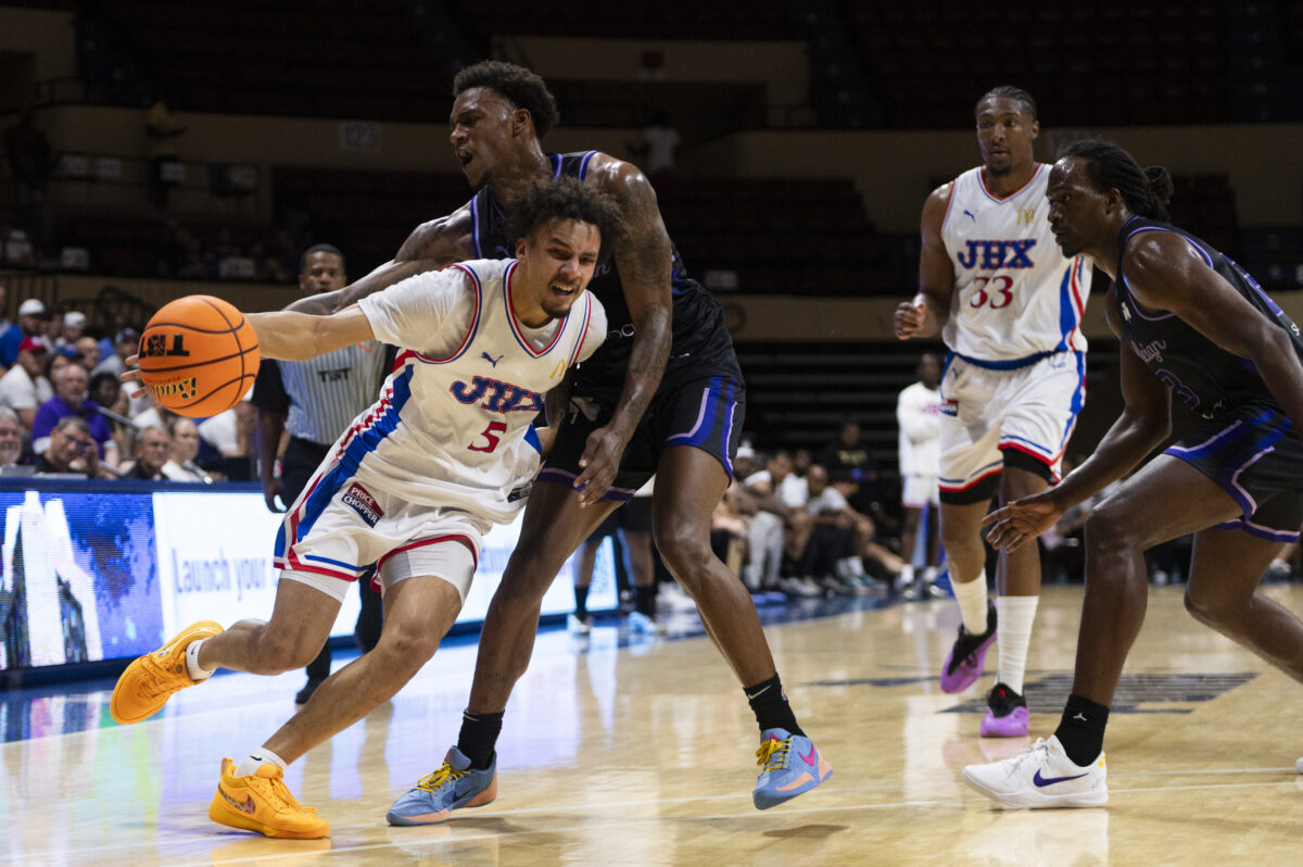 JHX Hoops outlasts Purple Reign, 59-57 - KU Sports